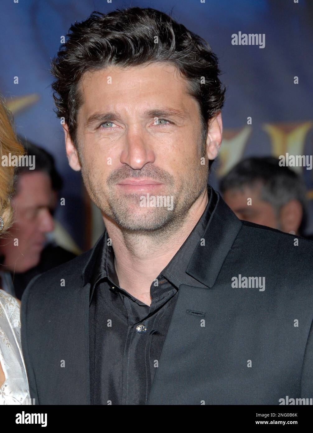 Actor Patrick Dempsey poses on the press line at the world premiere of ...
