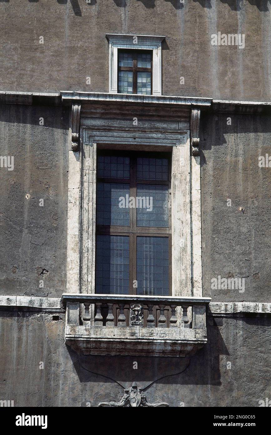 Seen here is the Palazzo Venezia at the Piazza Venezia in Rome, Italy ...