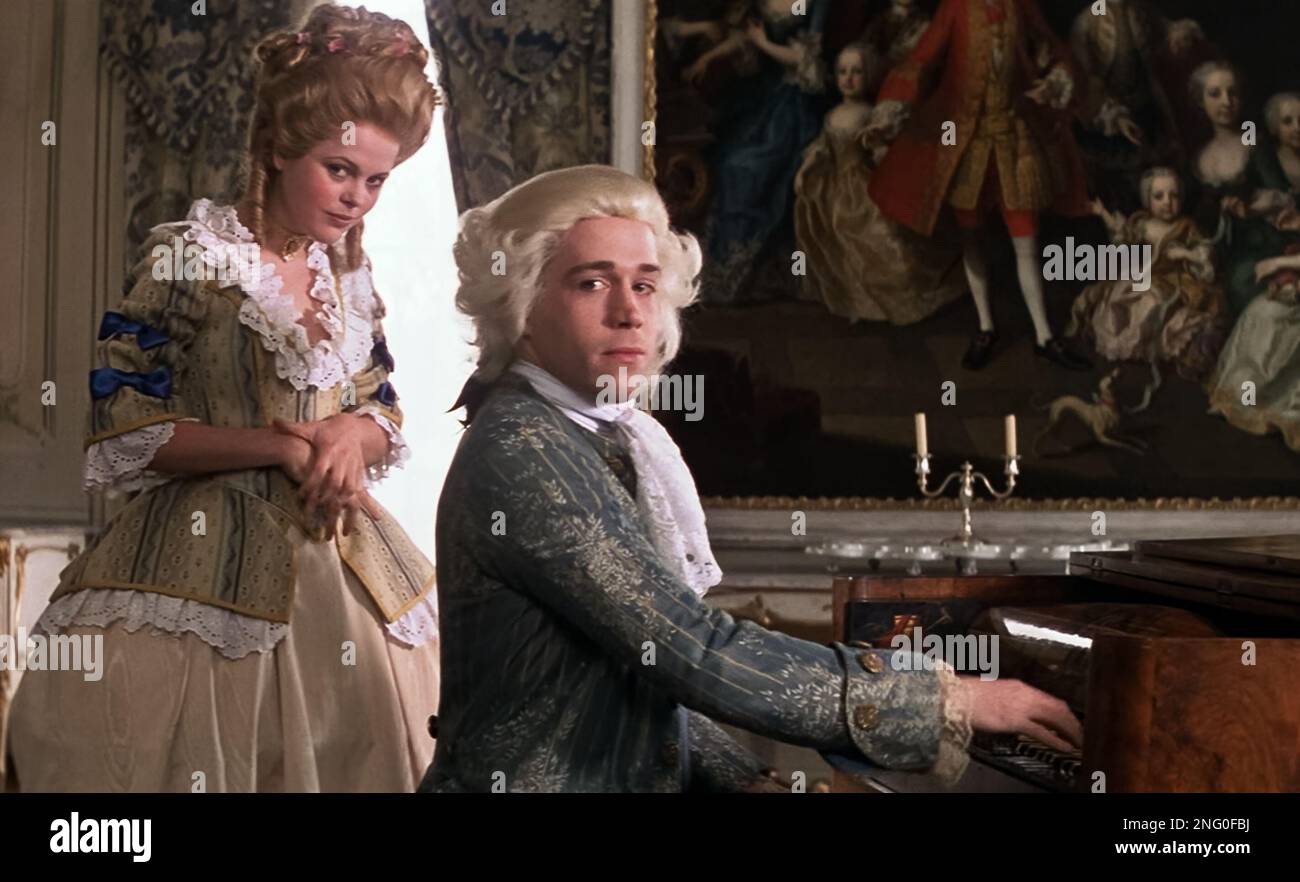 USA. Tom Hulce in the (C)Orion Pictures film: Amadeus (1984). Plot: The ...