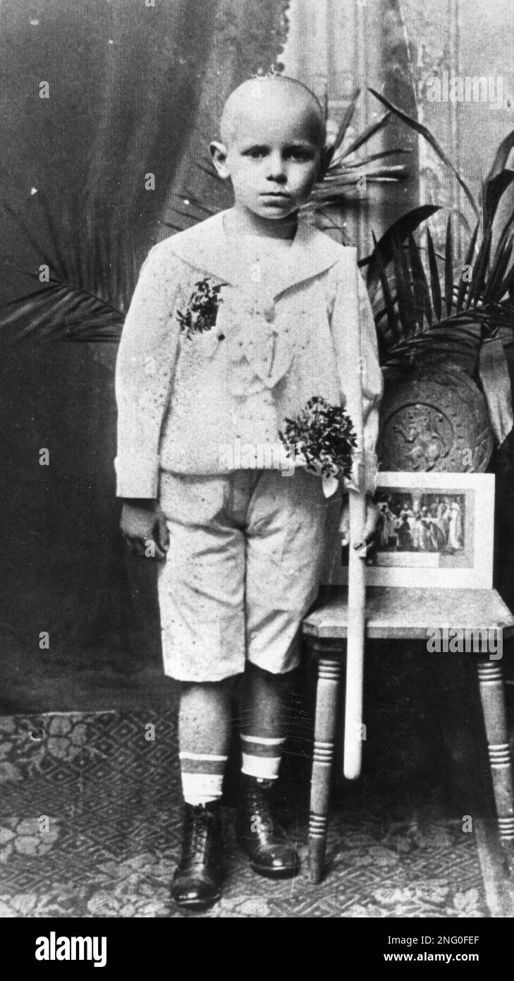 Karol Wojtyla on day of his first communion. Cardinal Wojtyla from ...