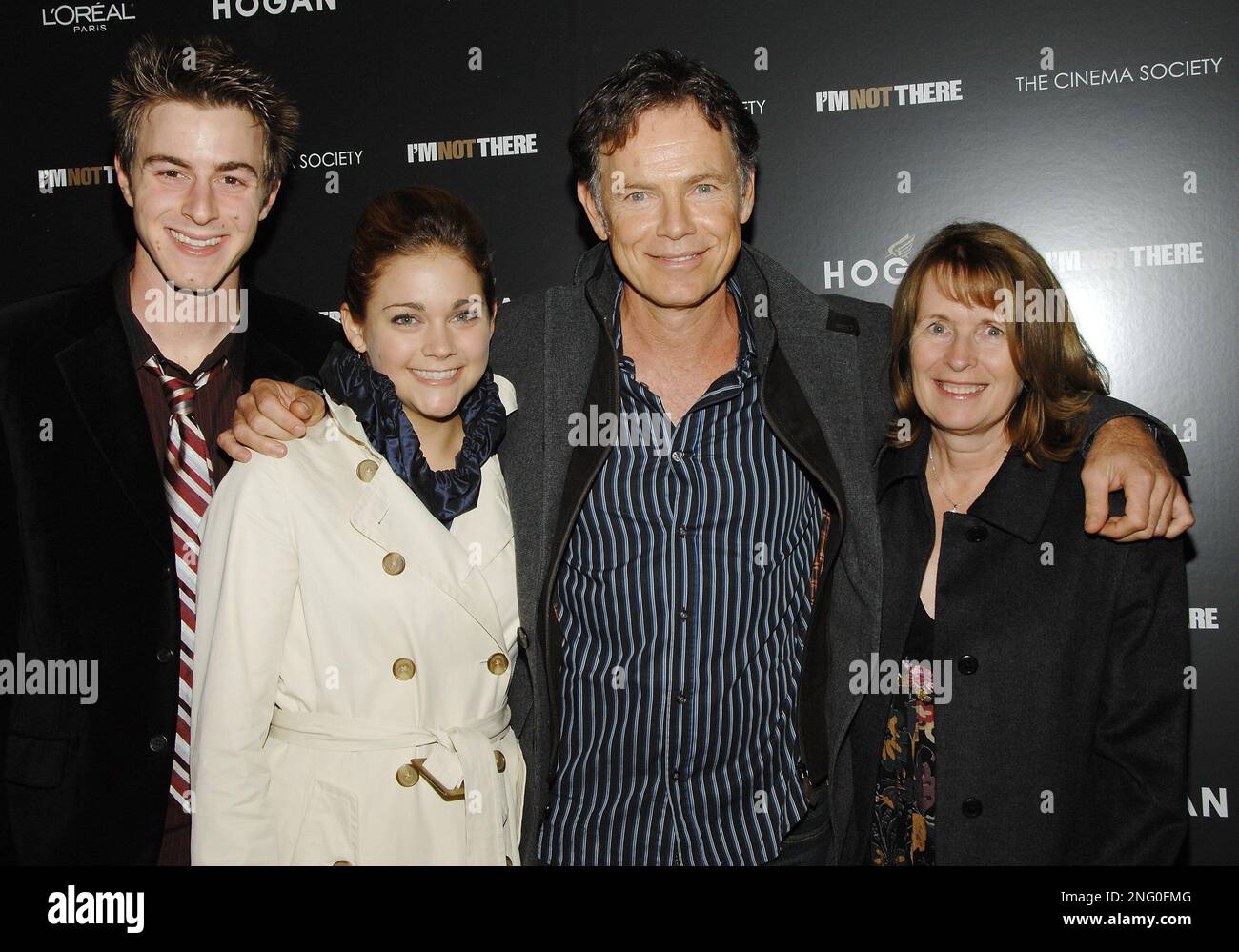Actor Bruce Greenwood and family attend a special Cinema Society and ...
