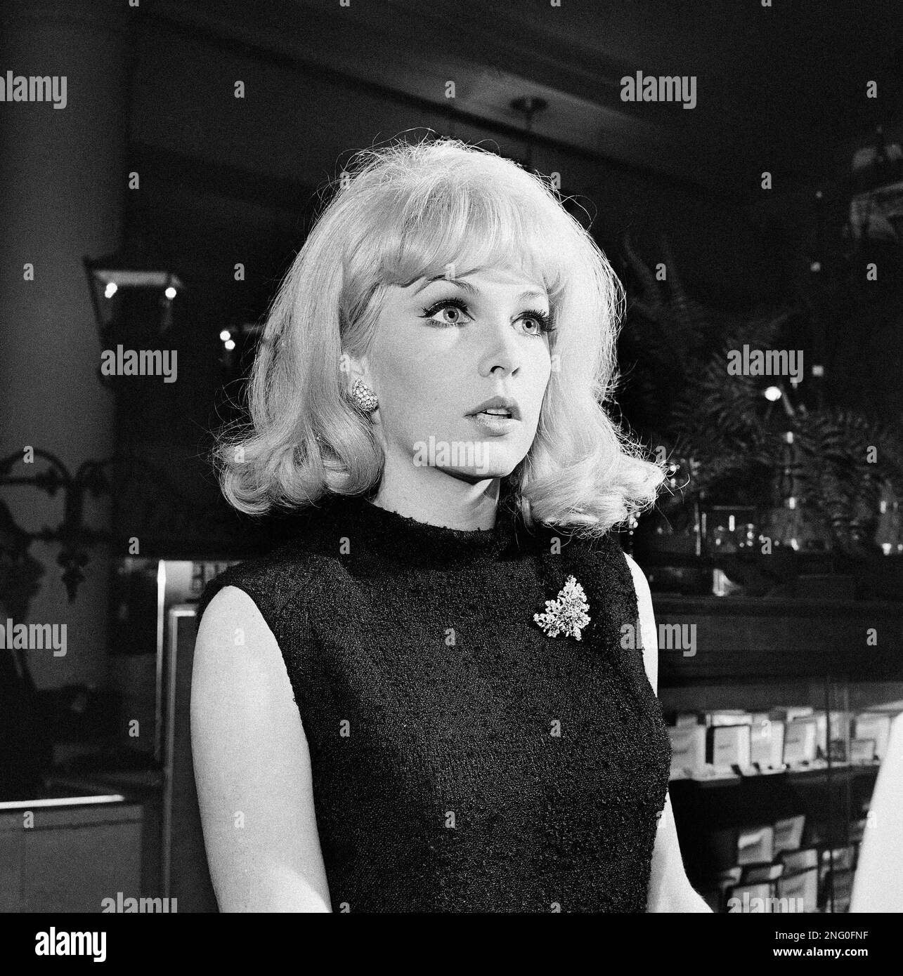 FILE - Actress Stella Steven appears at a Sterns Department Store in ...