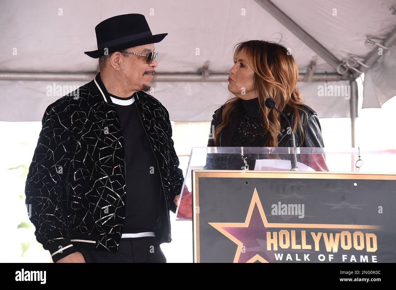 Hollywood, USA. 17th Feb, 2023. Ice-T and Mariska Hargitay at Ice-T’s ...