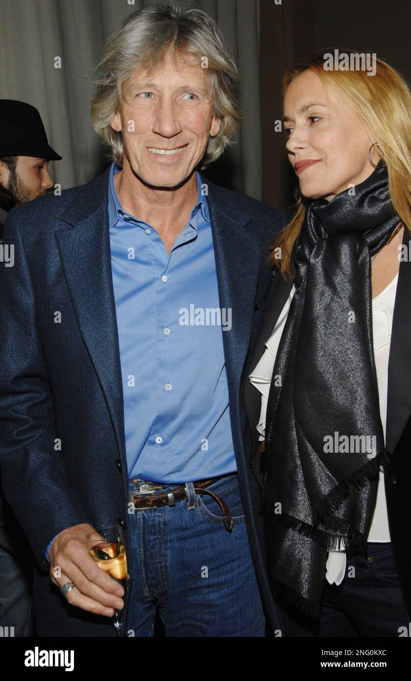 Rock musician Roger Waters and guest attend a Cinema Society and Allure ...
