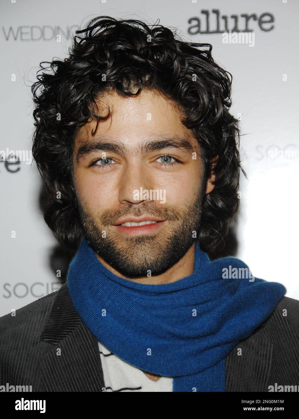 Actor Adrian Grenier attends a Cinema Society and Allure hosted special ...