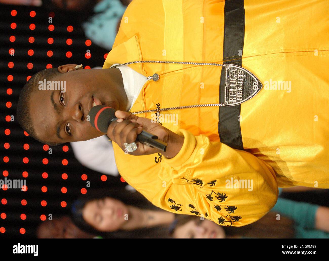 Singer Sean Kingston makes on appearance at MTV Studios in Times Square ...