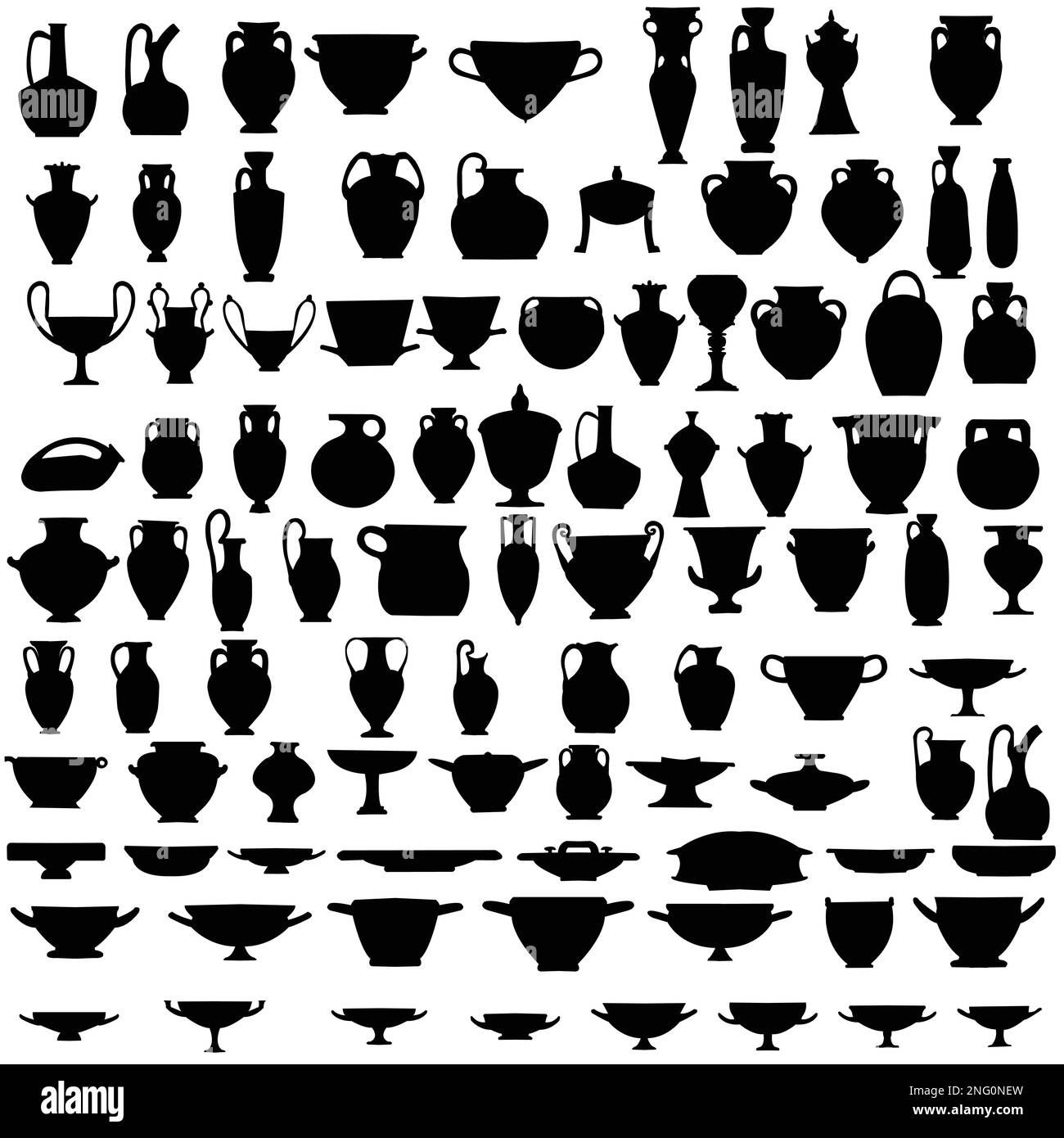 Archaeological collection Cut Out Stock Images & Pictures - Alamy