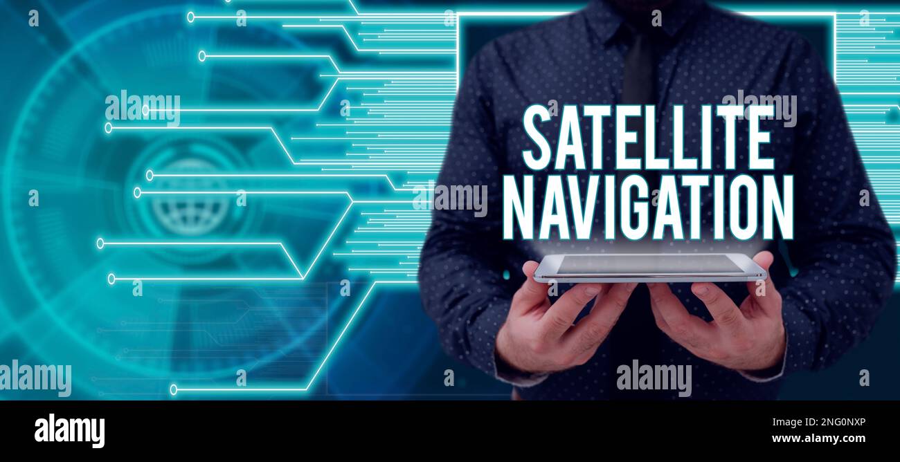 Inspiration showing sign Satellite Navigation. Conceptual photo system ...