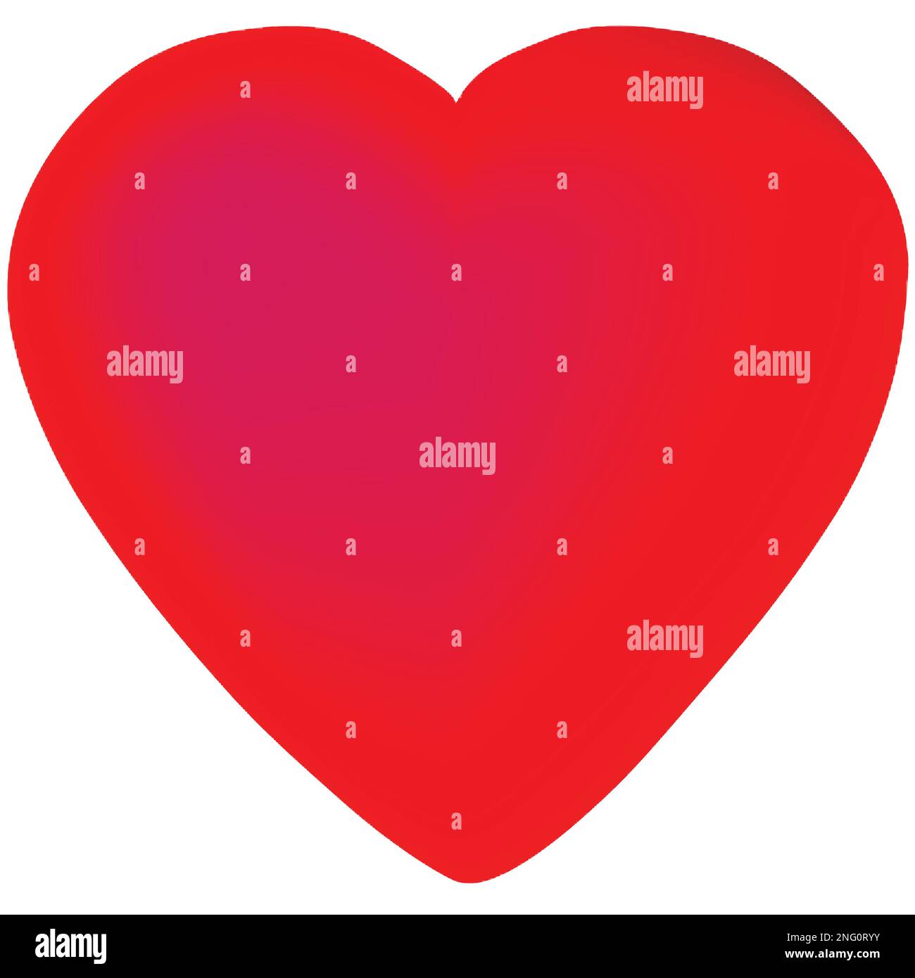 Big heart design over white background; vector illustration Stock ...