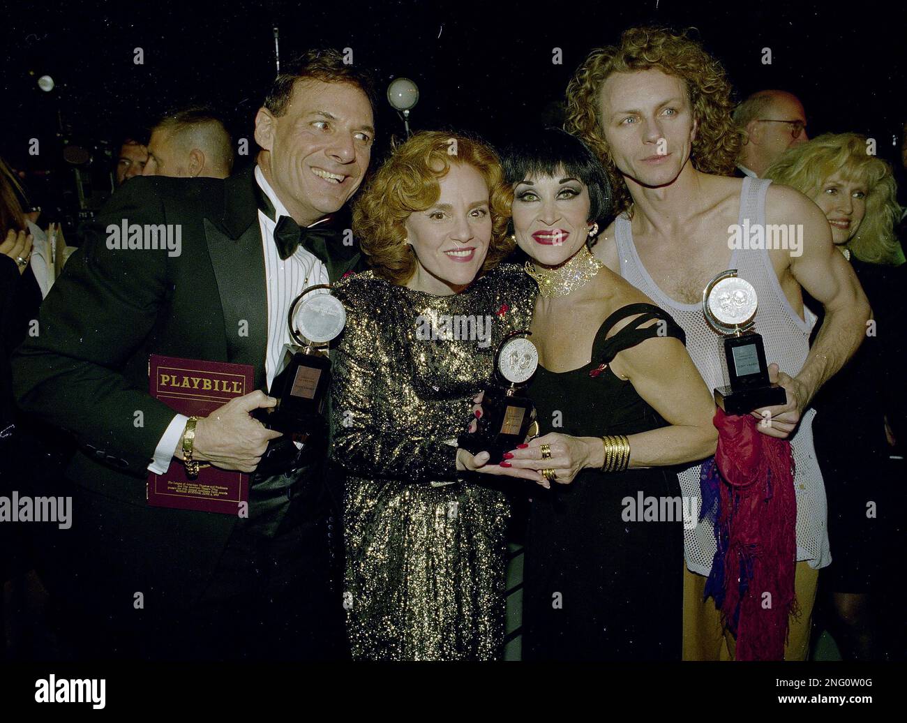 Broadway's best actors, from left to right, Ron Leibman, Madeline Kahn ...