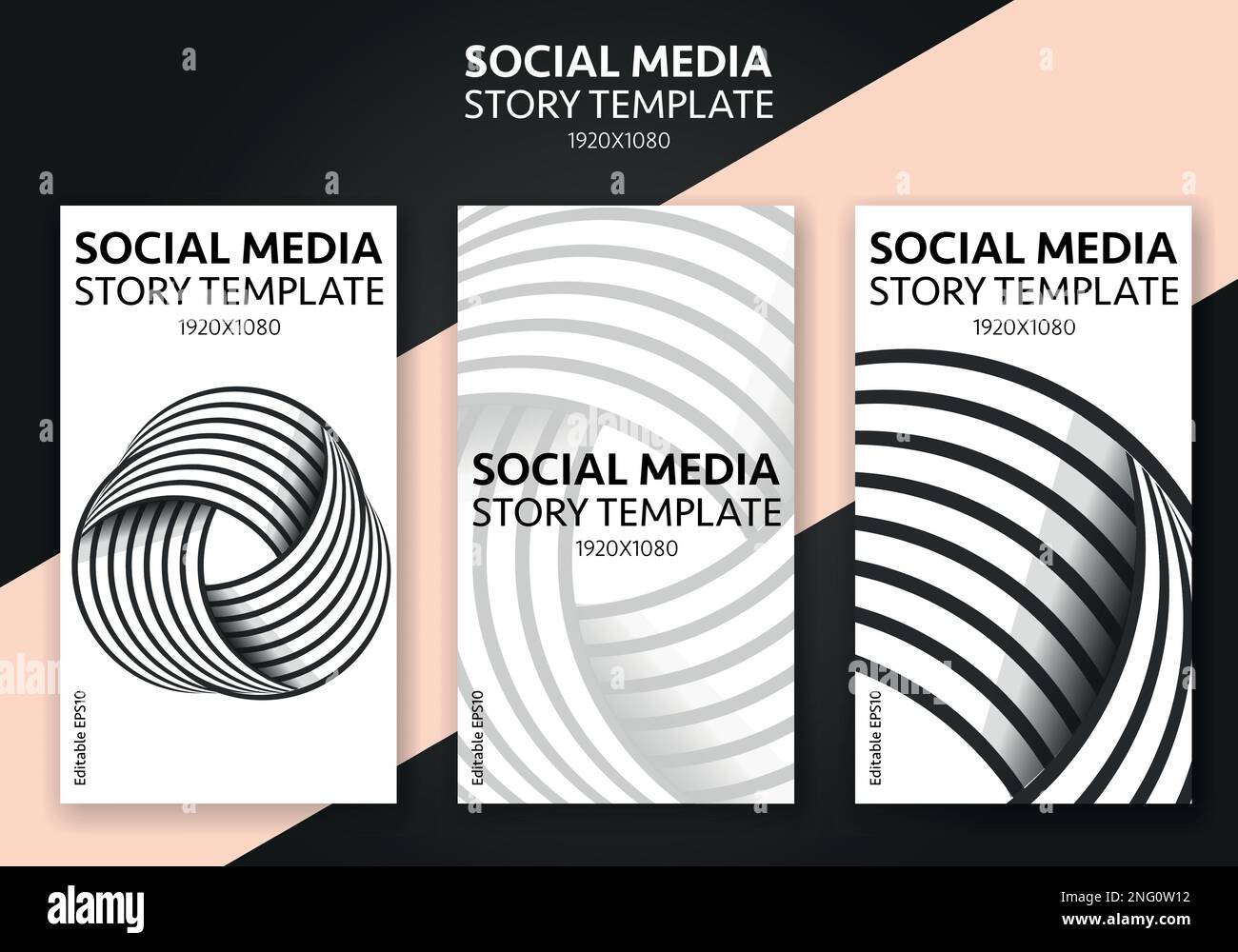 Story template for social media - editable story cover design for ...