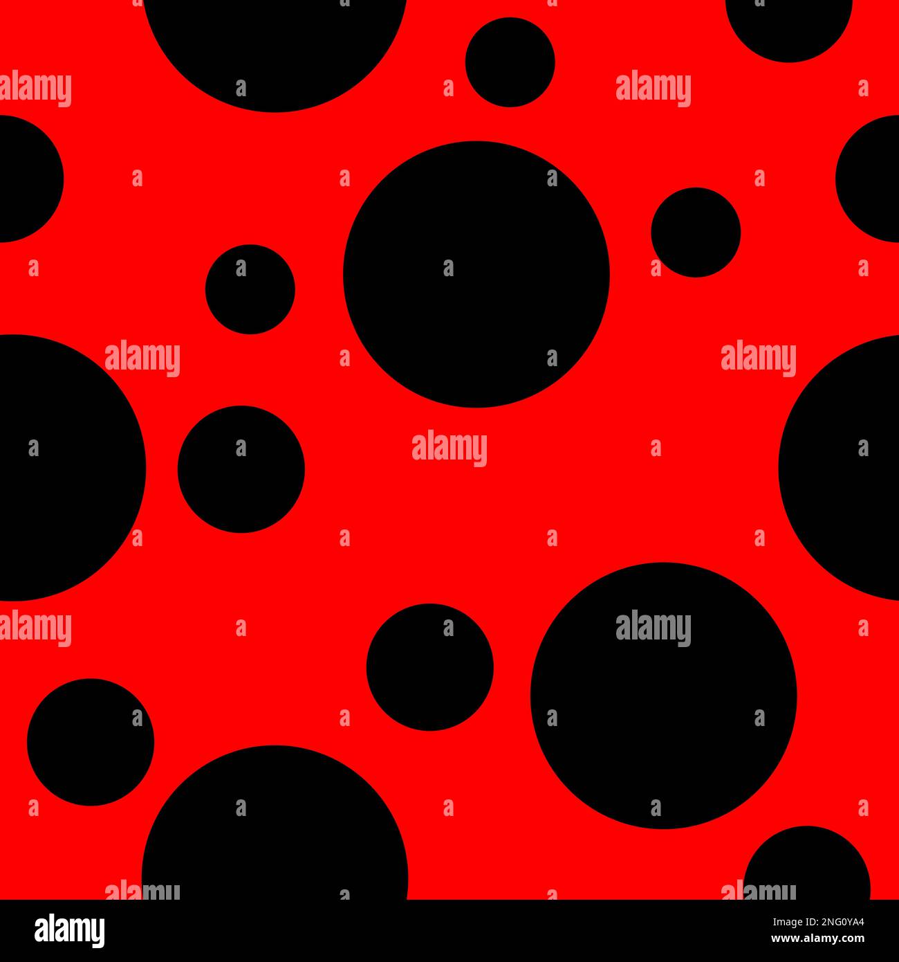 Red background with black spots vector Stock Vector Image & Art - Alamy