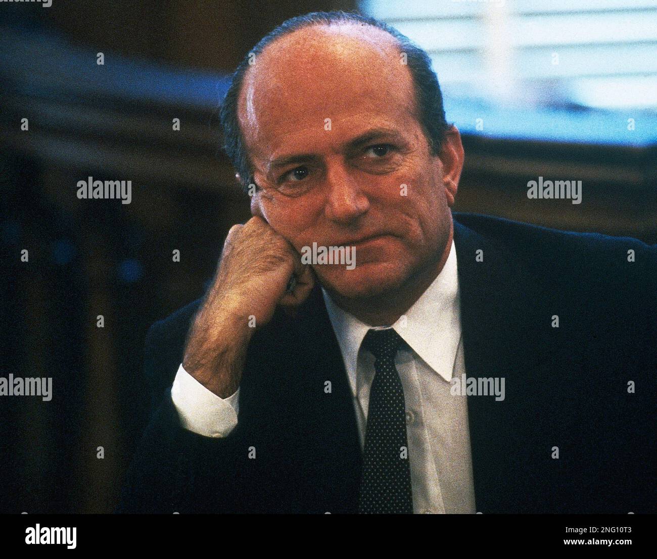 Claus von Bulow shown in courtroom in Newport, R.I., February 1982. Von ...