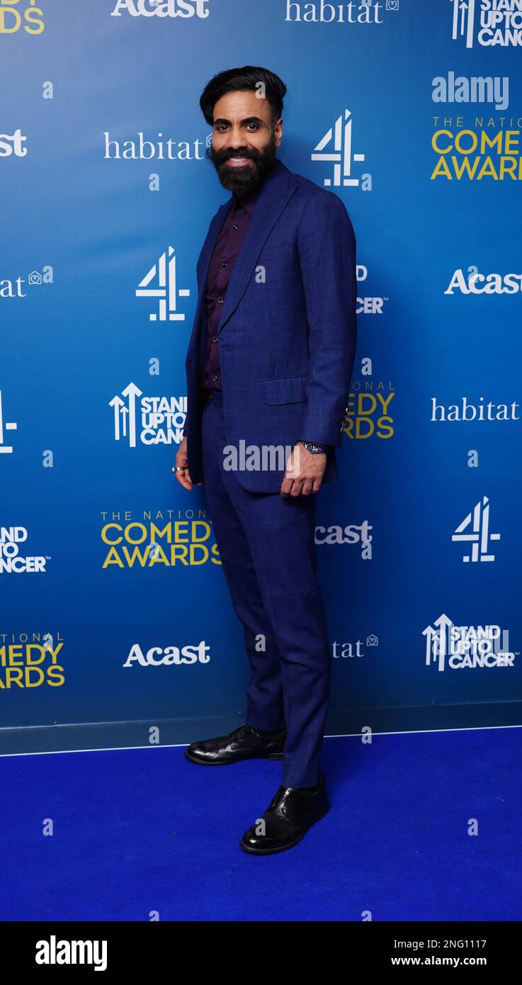 Paul Chowdhry attends the National Comedy Awards 2023 at the Roundhouse ...