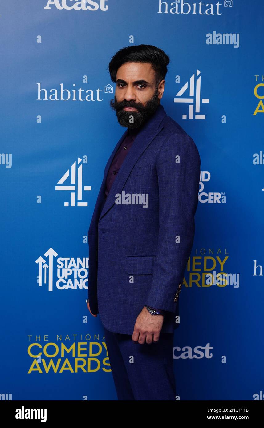 Paul Chowdhry attends the National Comedy Awards 2023 at the Roundhouse ...