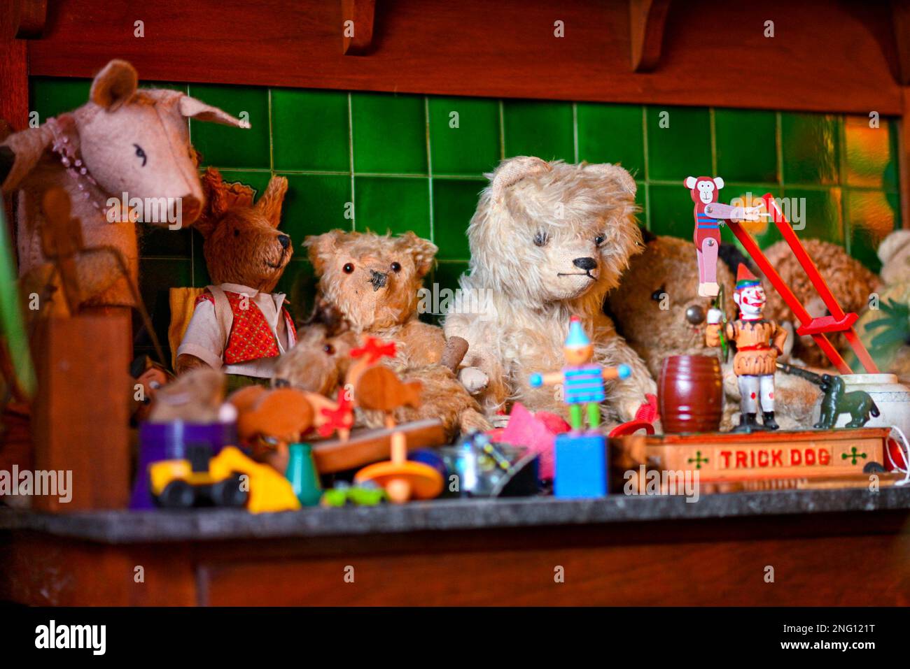 Teddy bear and toy collection Stock Photo - Alamy