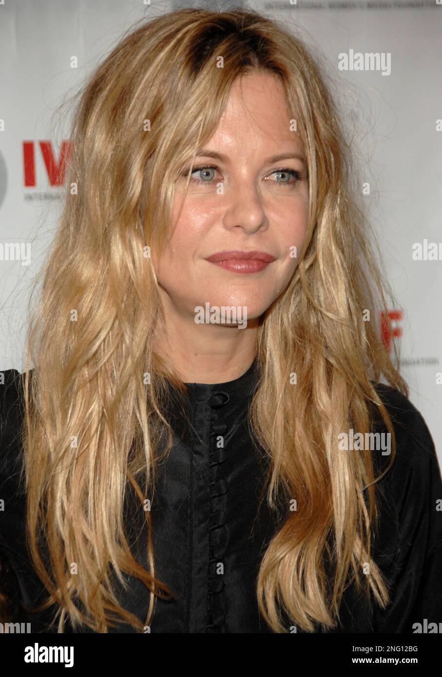Actress Meg Ryan poses on the press line at the International Women's ...