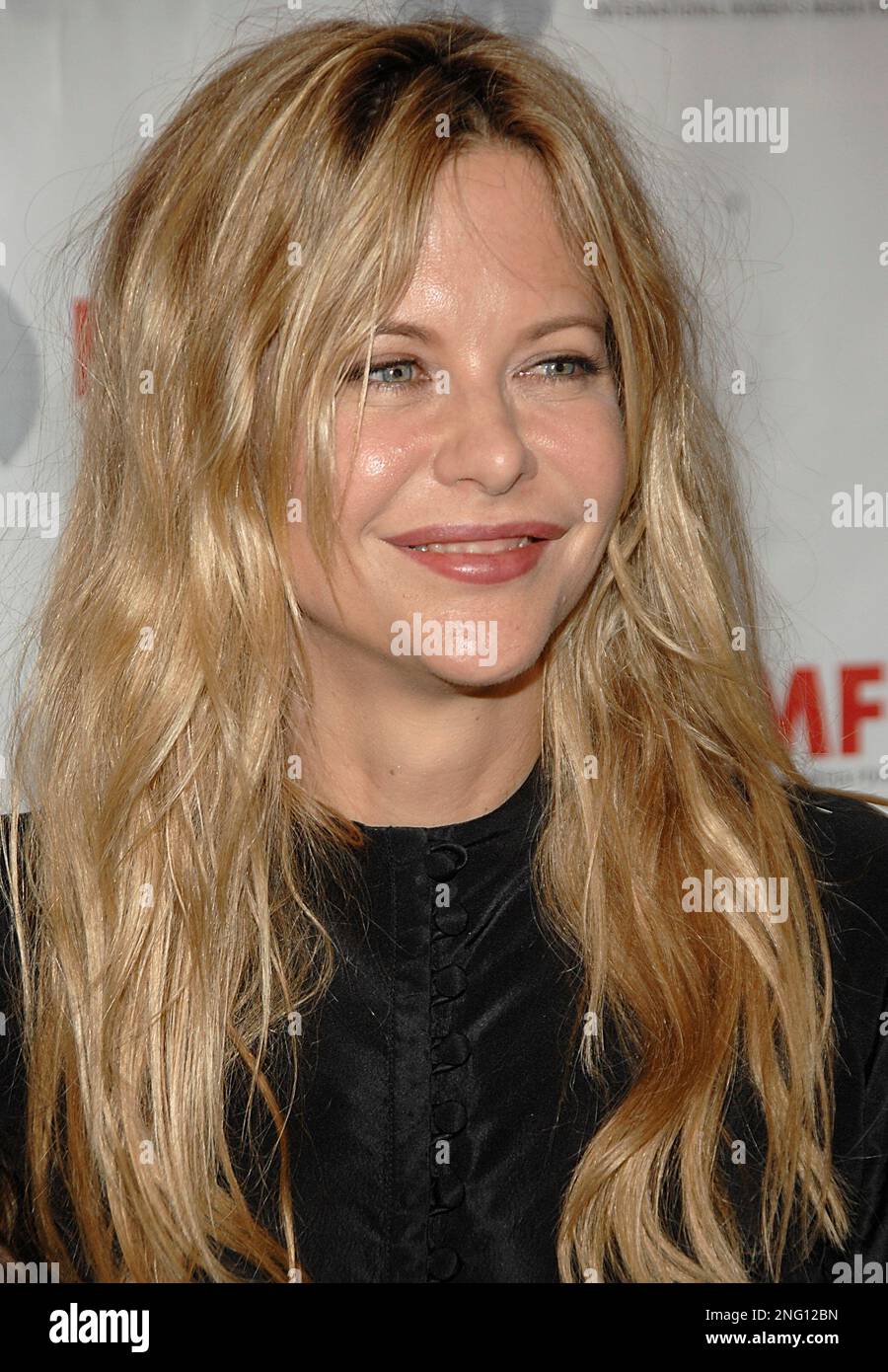 Actress Meg Ryan poses on the press line at the International Women's ...