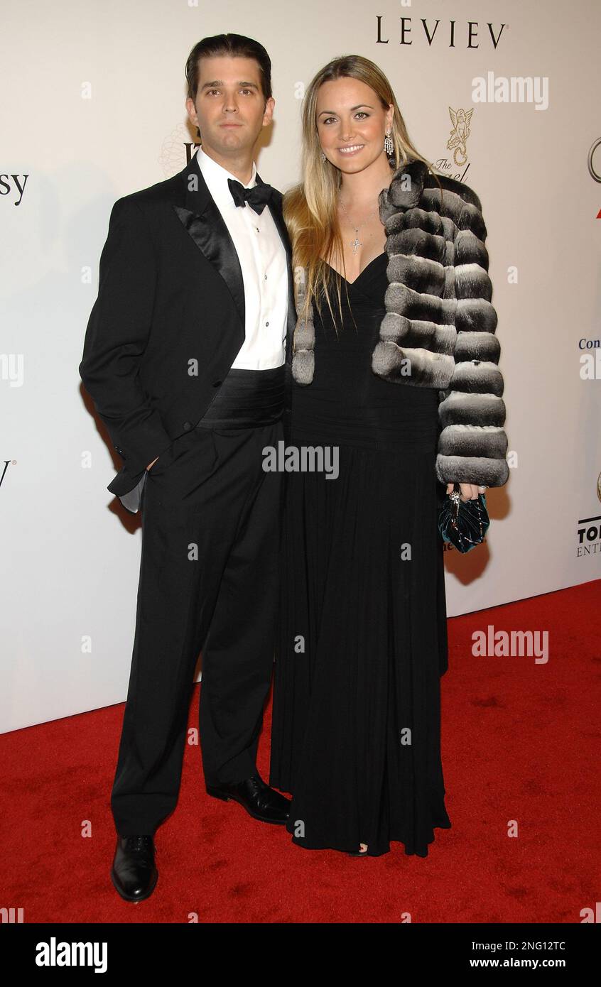 Donald Trump Jr. and wife Vanessa Trump attend the 2007 G&P Foundation ...