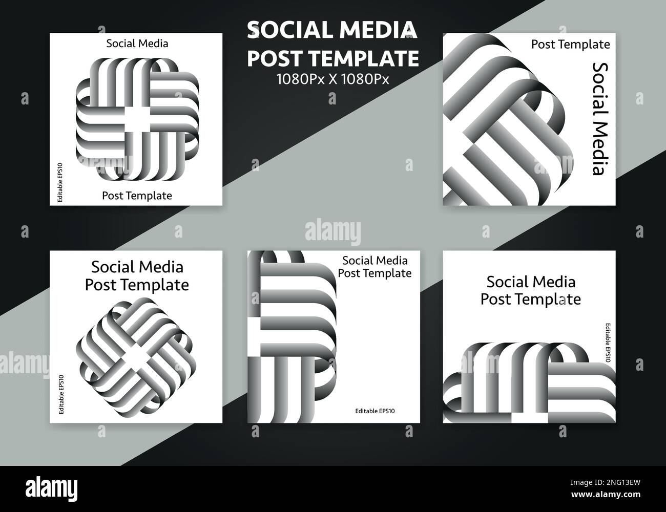 Post template for social media - editable Post cover design for ...