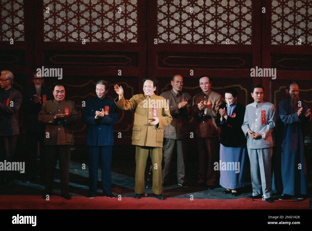Performers during a song and dance extravaganza with a cast of 1000 ...