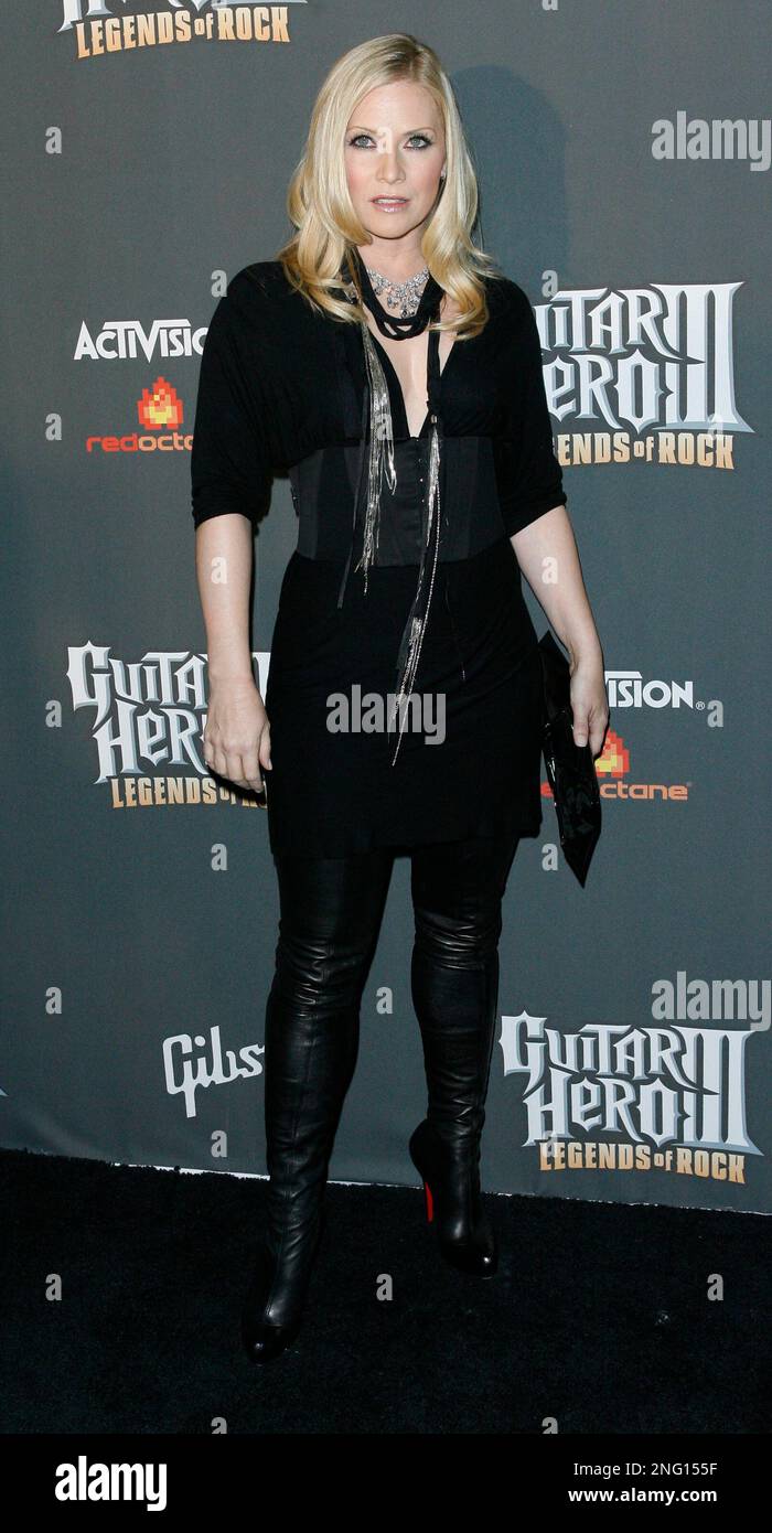 Actress Emily Procter arrives at the Guitar Hero III "Legends of Rock ...