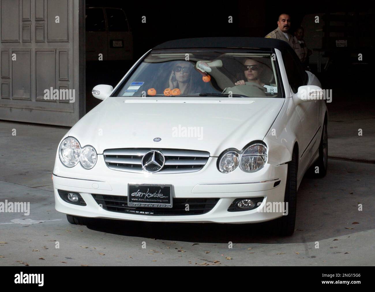 Britney Spears, right, and her assistant Alli Simms are seen leaving ...