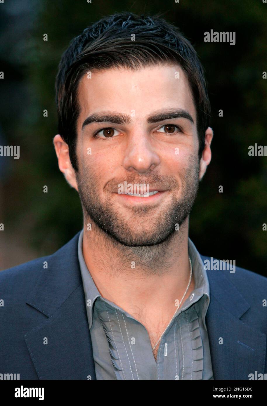Actor Zachary Quinto arrives at the 17th Annual Environmental Media ...