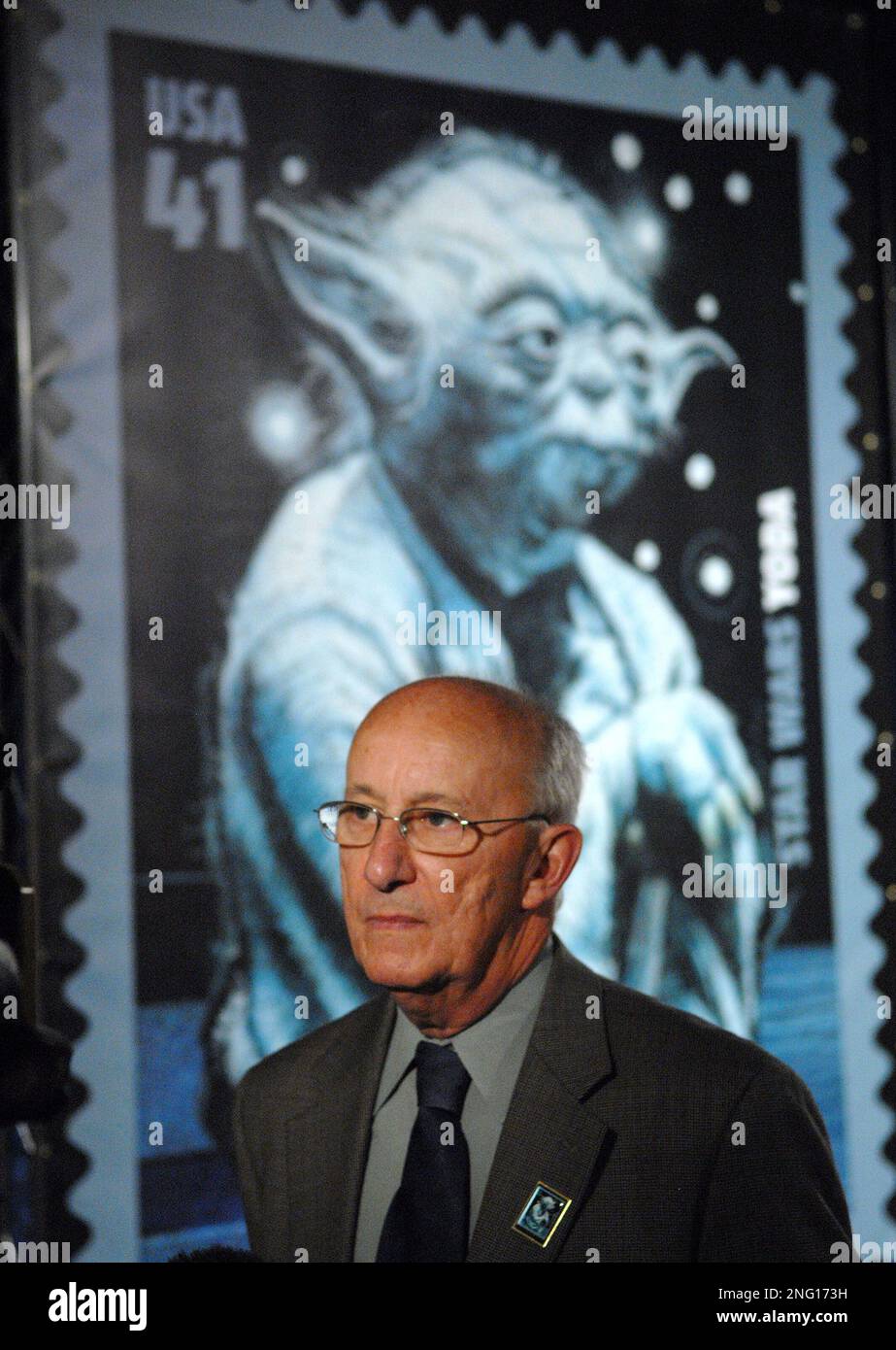 USPS Designer and Manager of Stamp Developement Terrence McCaffrey is ...