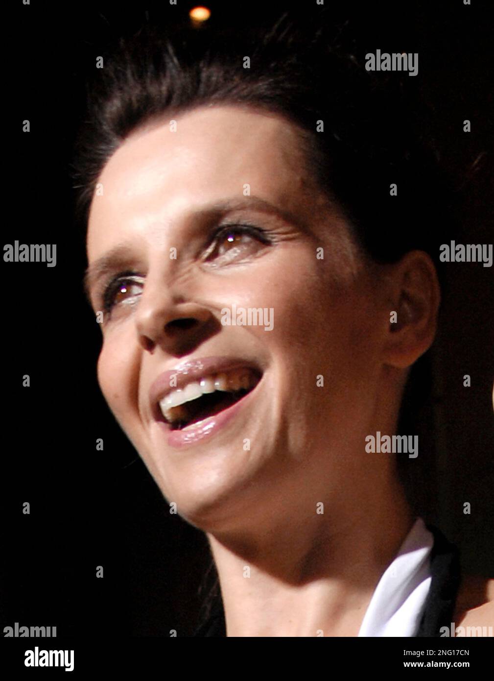 Actress Juliette Binoche arrives at the world premiere of "Dan in Real ...