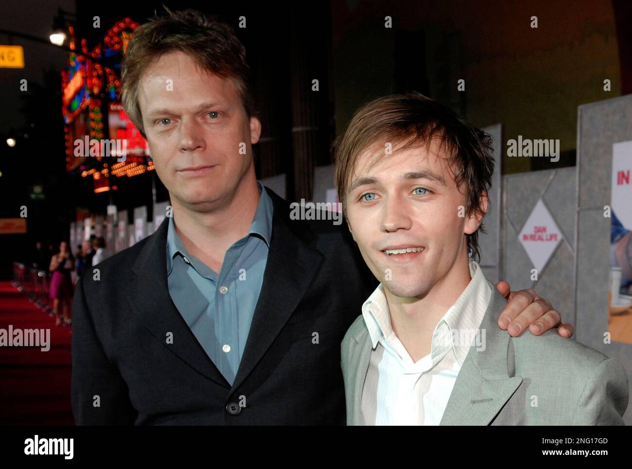 Director/Writer Peter Hedges, left, and Sondre Lerche are seen at the ...