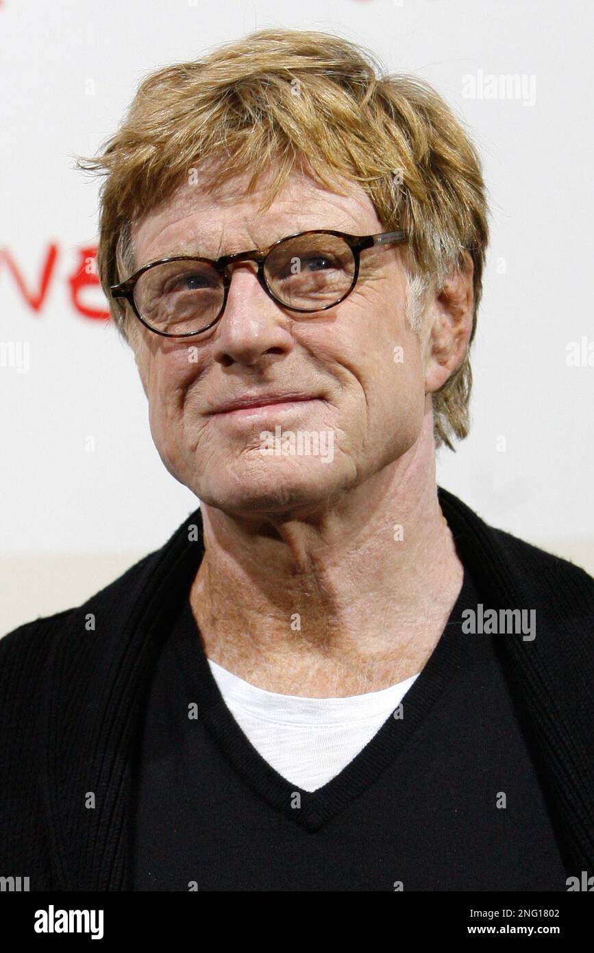 U.S. director and actor Robert Redford poses during the photocall of ...