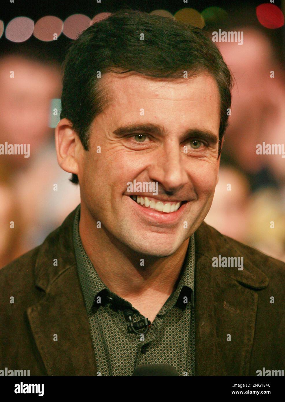 Actor Steve Carell makes an appearance on MTV's Total Request Live at ...
