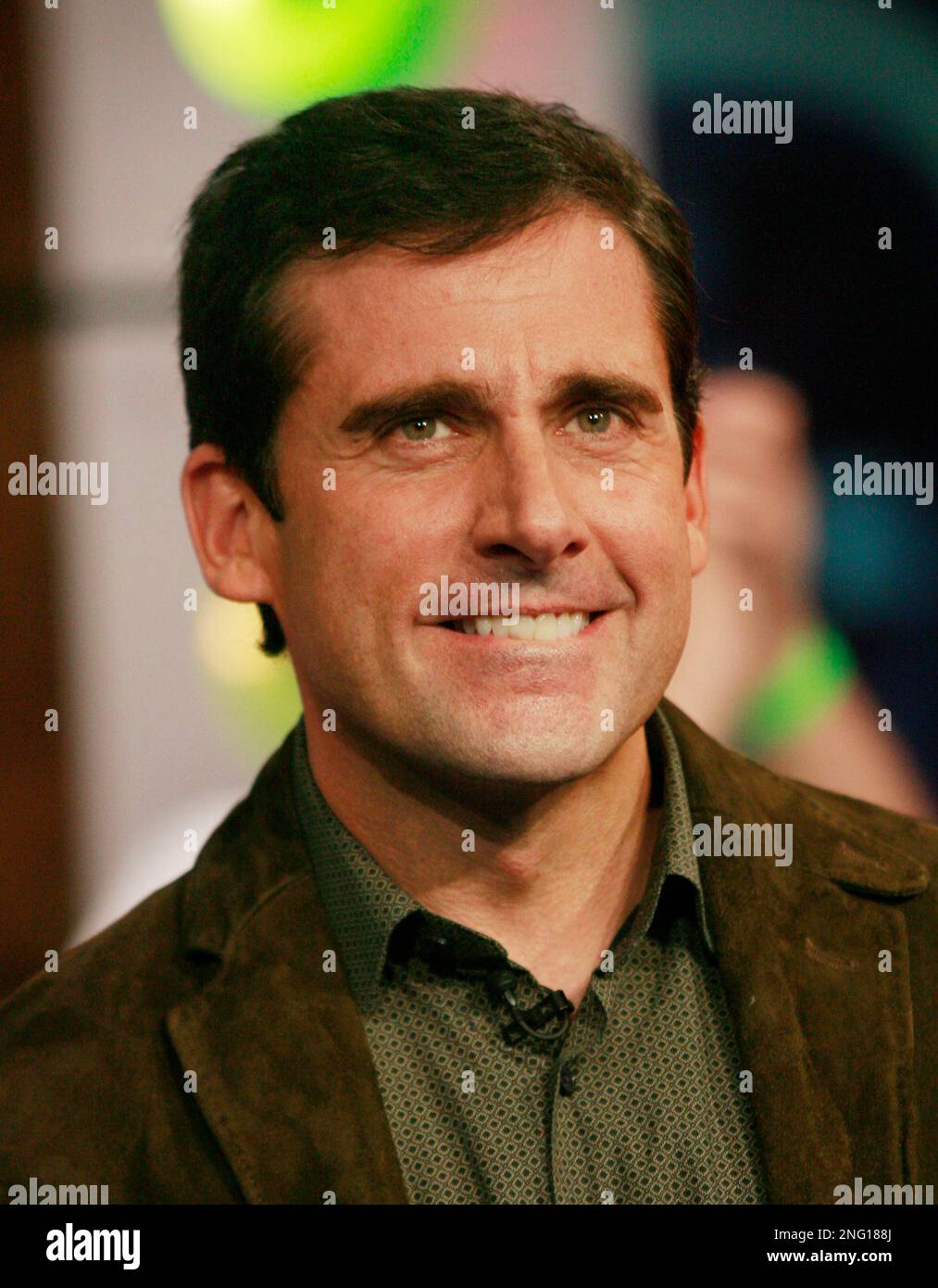 Actor Steve Carell makes an appearance on MTV's Total Request Live at ...