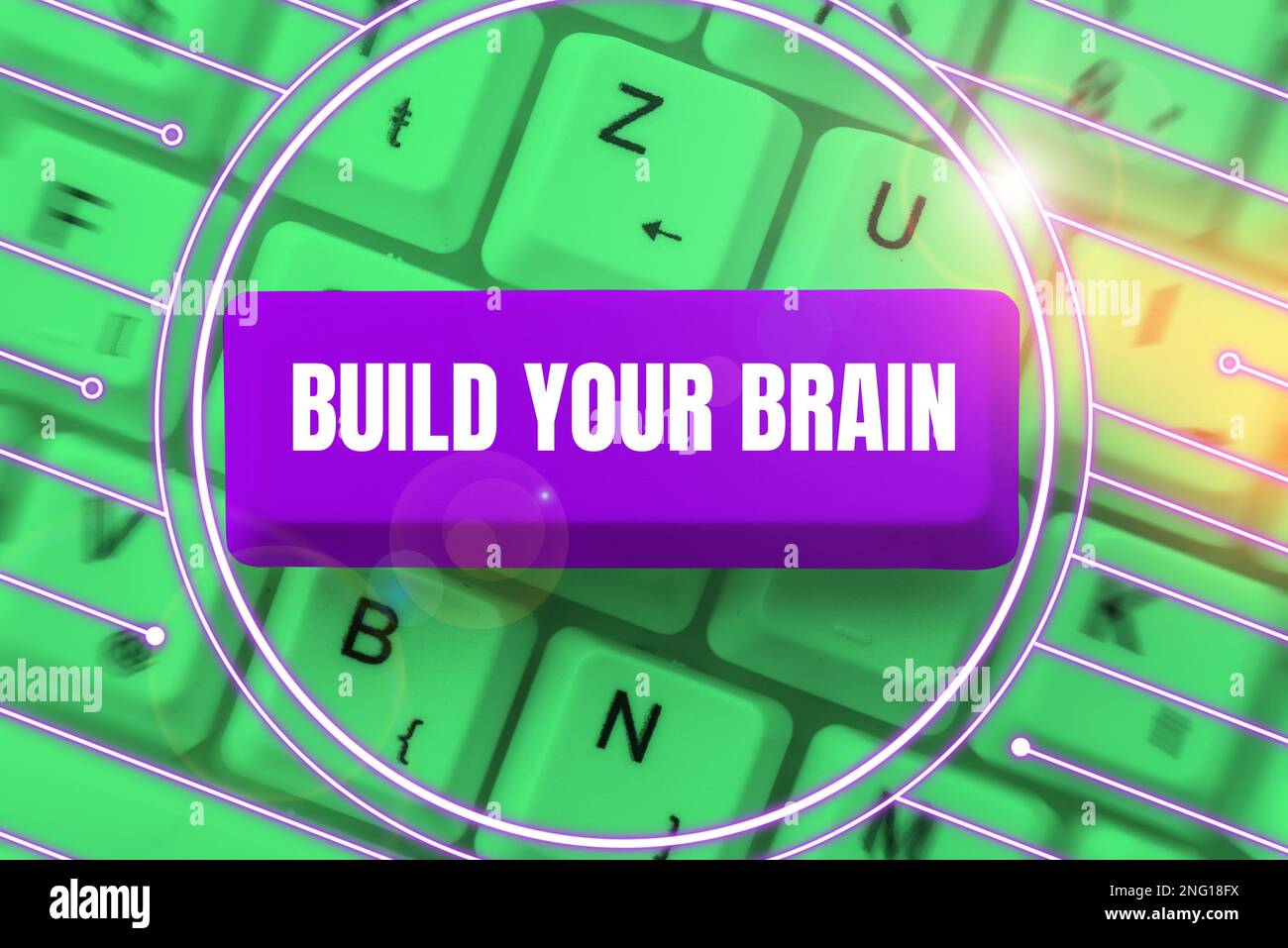 Inspiration showing sign Build Your Brain. Concept meaning mental ...
