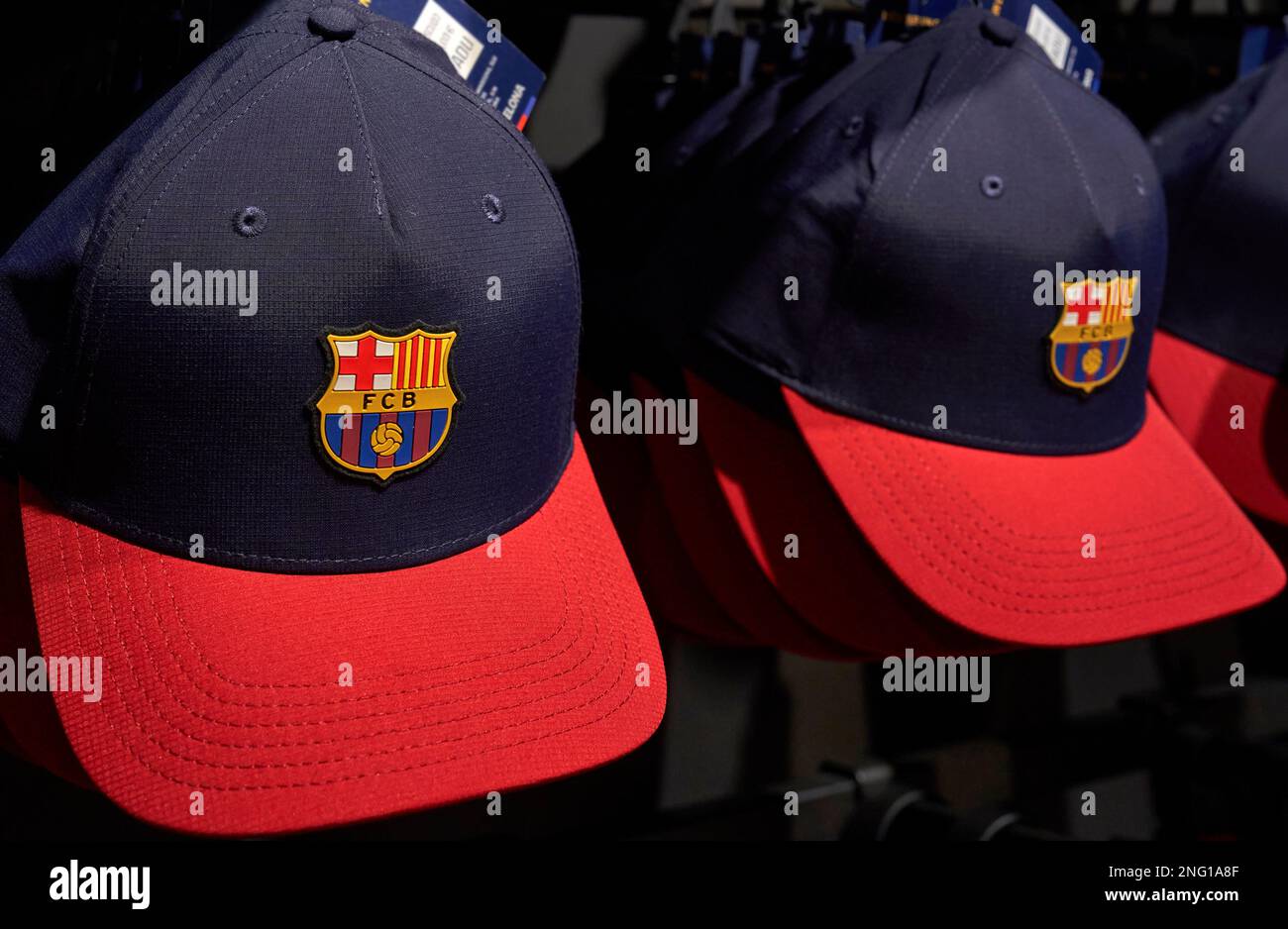 In the official store of FC Barcelona at Camp Nou arena Stock Photo - Alamy