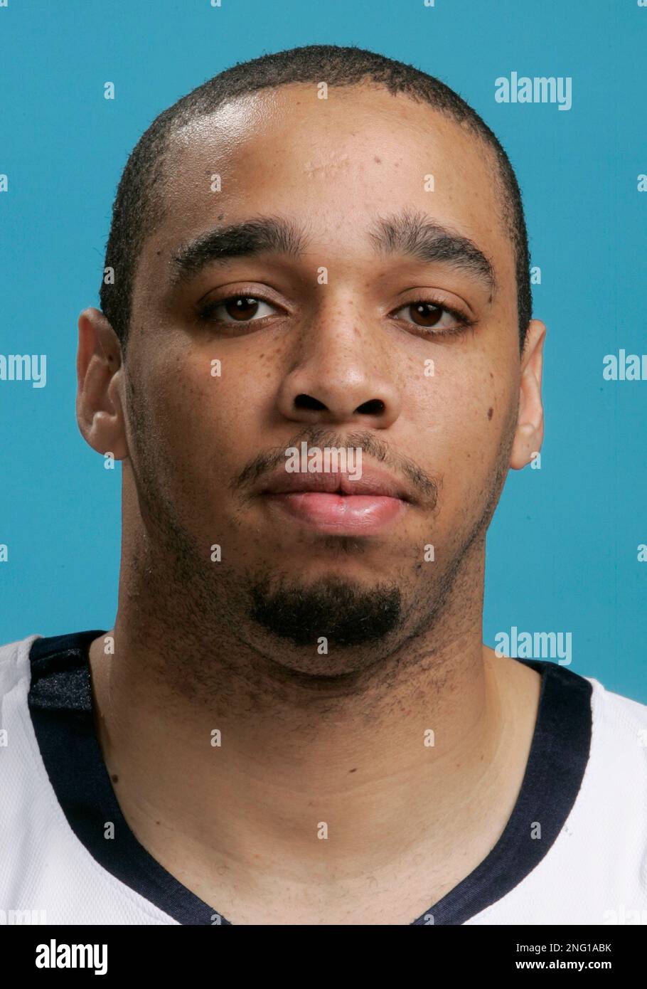 Utah Jazz forward Kevin Lyde poses for his photo during NBA basketball ...