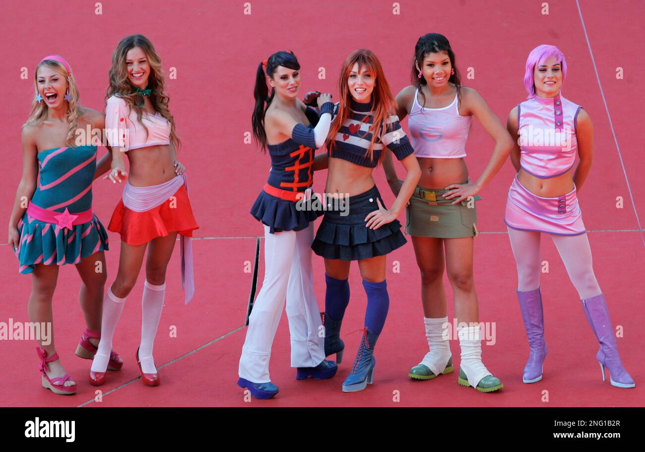 Dancers of the musical 'Winx', based on the the homonymous animated ...