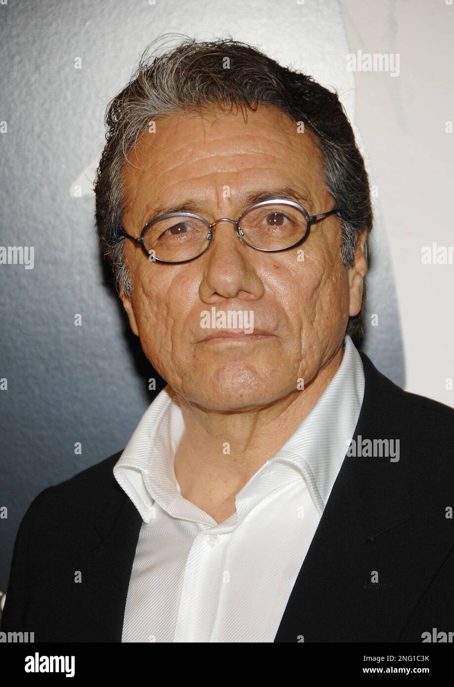 Actor Edward James Olmos attends the world premiere of "American ...