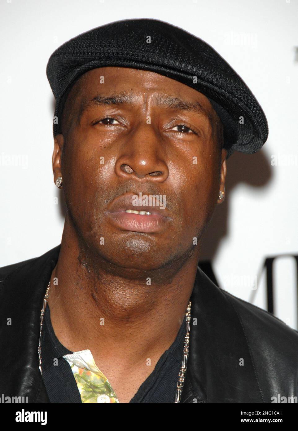 DJ Grand Master Flash arrives at The Apollo Theatre for the premiere of ...