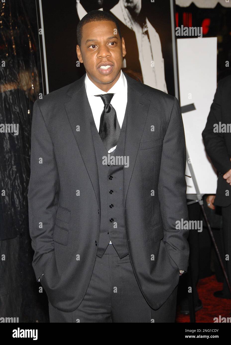 Hip-hop entrepreneur Jay-Z attends the world premiere of "American ...