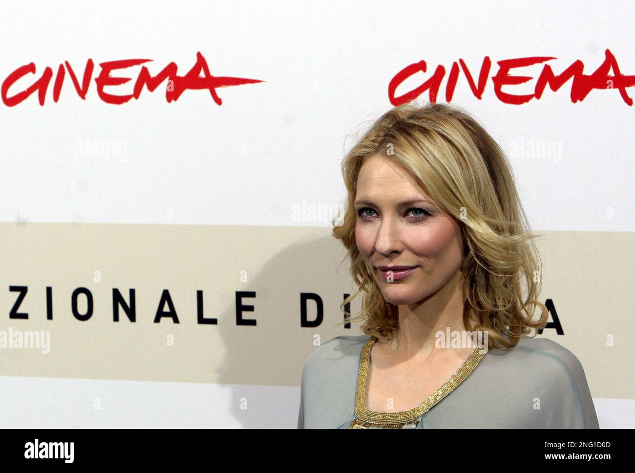 Australian actress Cate Blanchett poses during a photocall for the ...