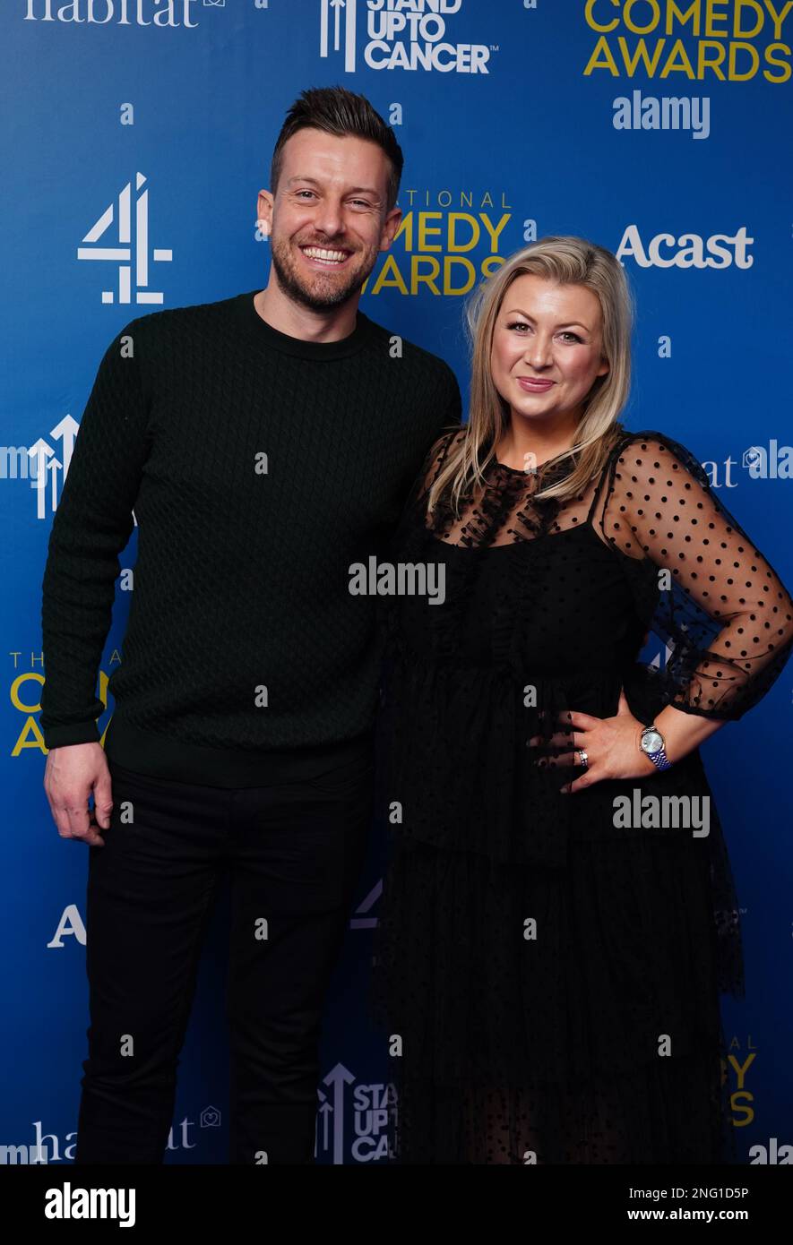 Chris and Rosie Ramsey attends the National Comedy Awards 2023 at the ...