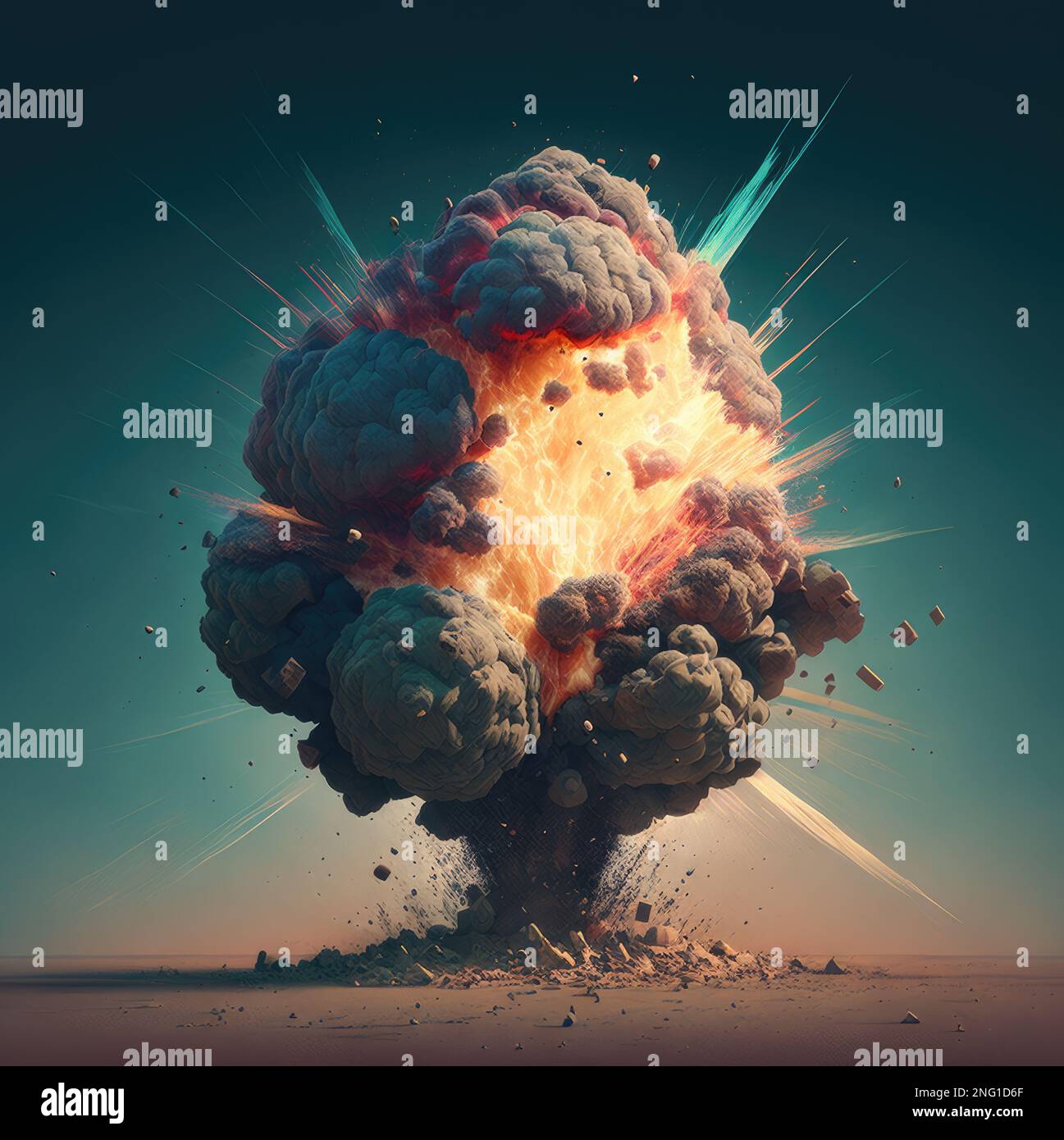 Big fireball hi-res stock photography and images - Alamy