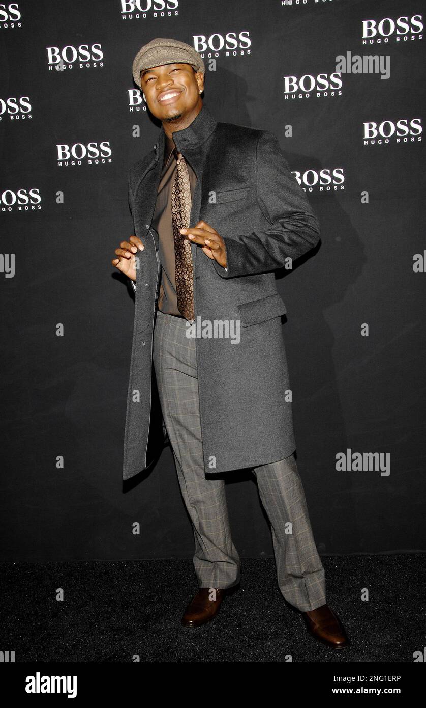 Recording artist Ne-Yo arrives at the BOSS Black Spring/Summer 2008 ...