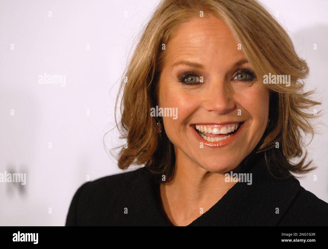 CBS News Anchor Katie Couric arrives at the "Tomorrow is Tonight ...