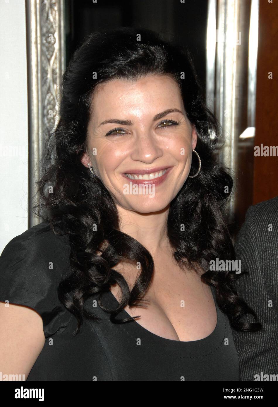 Actress Julianna Margulies arrives at the "Tomorrow is Tonight" Project ...