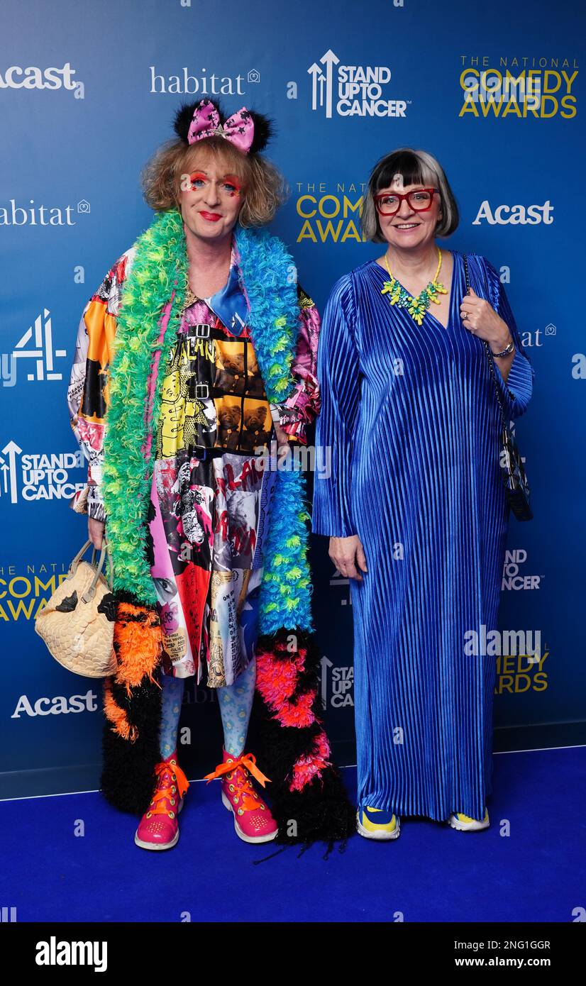 Grayson and Philippa Perry attends the National Comedy Awards 2023 at ...