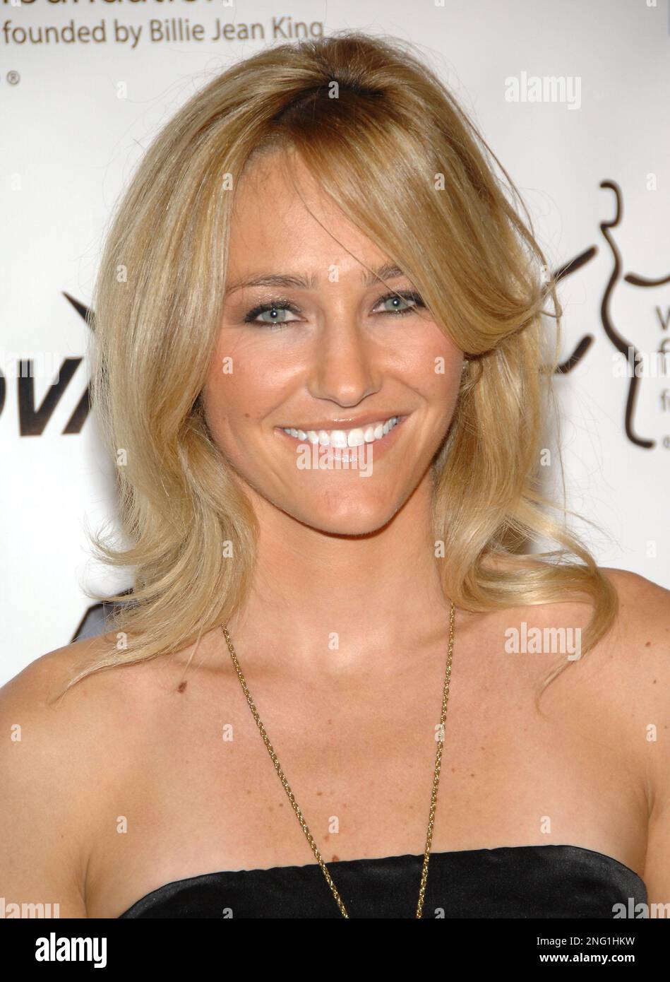 Honoree Gretchen Bleiler arrives at the Women's Sports Foundation's ...