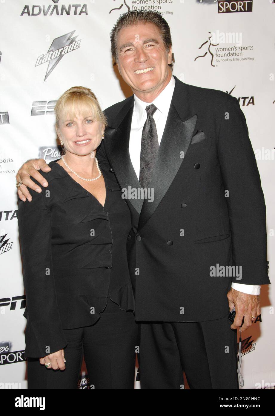 Former professional football player Vince Papale and wife Janet arrive ...